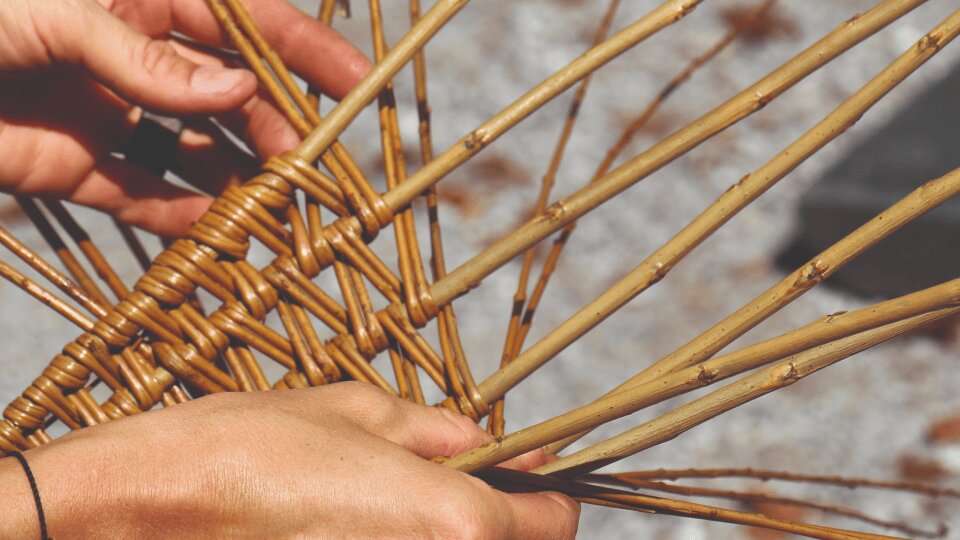 Flechtkurse - Gestalten mit Weiden